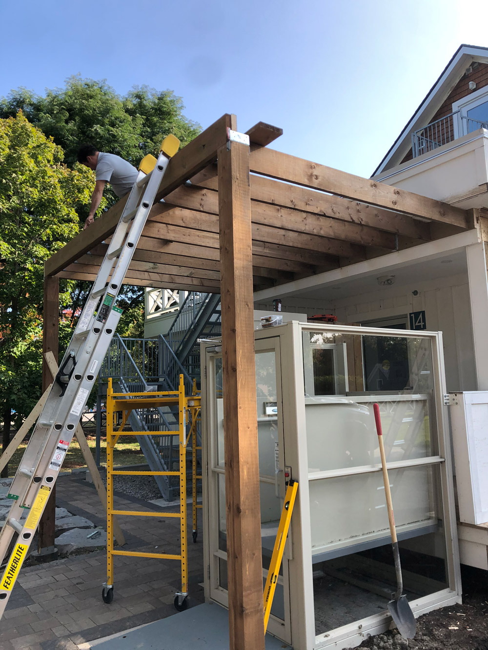 Entry Roof Add-On | Lanigan Brothers Construction